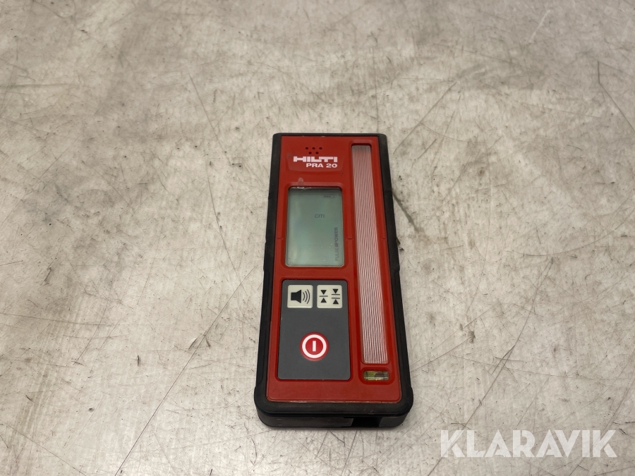 Lasermottagare Hilti PRA 20, Svalöv, Klaravik auktioner
