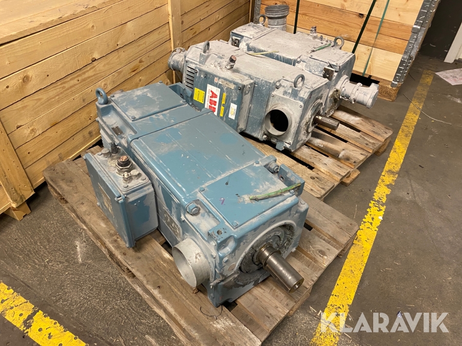 Klaravik Auktioner | Elmotorer ABB DMP 160-4S 11st 32,5kw