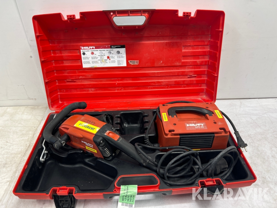 Betongslip Hilti DG150, Svalöv, Klaravik auktioner