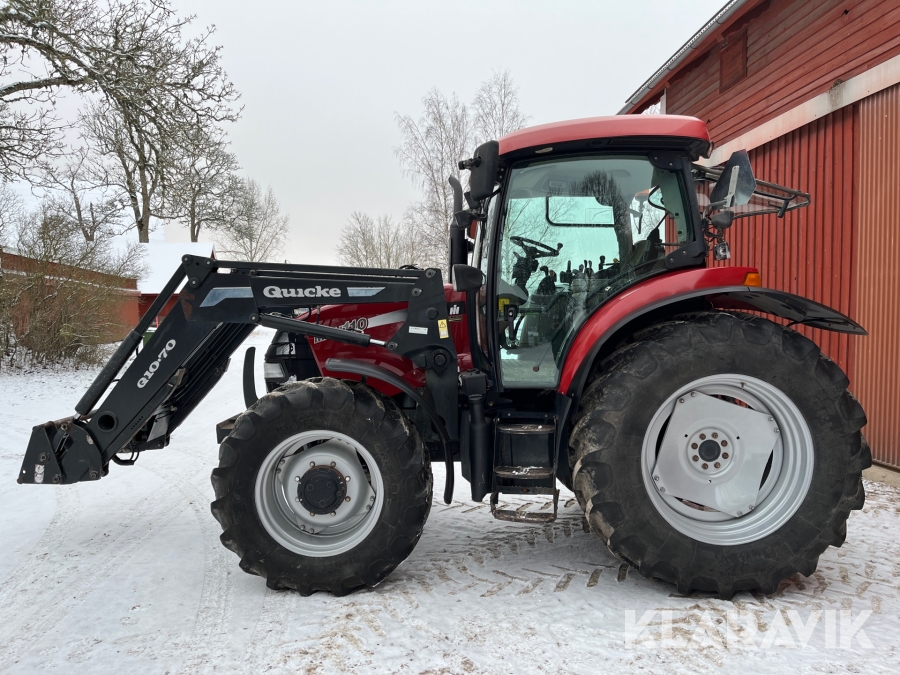 Traktor med lastare Case MXU110, Mjölby,
