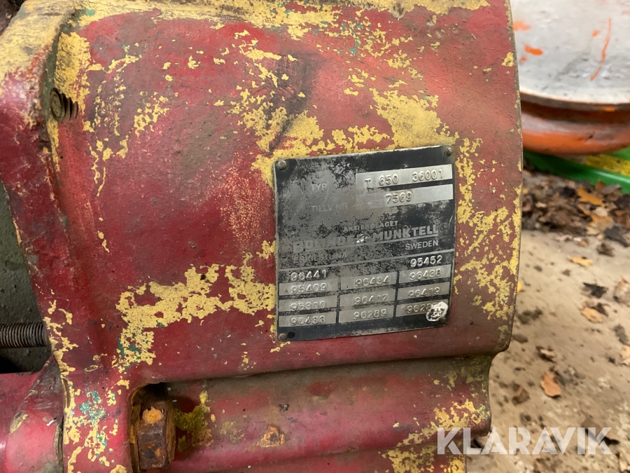 Motor Bolinder Munktell T650 36001, Habo, Klaravik auktioner