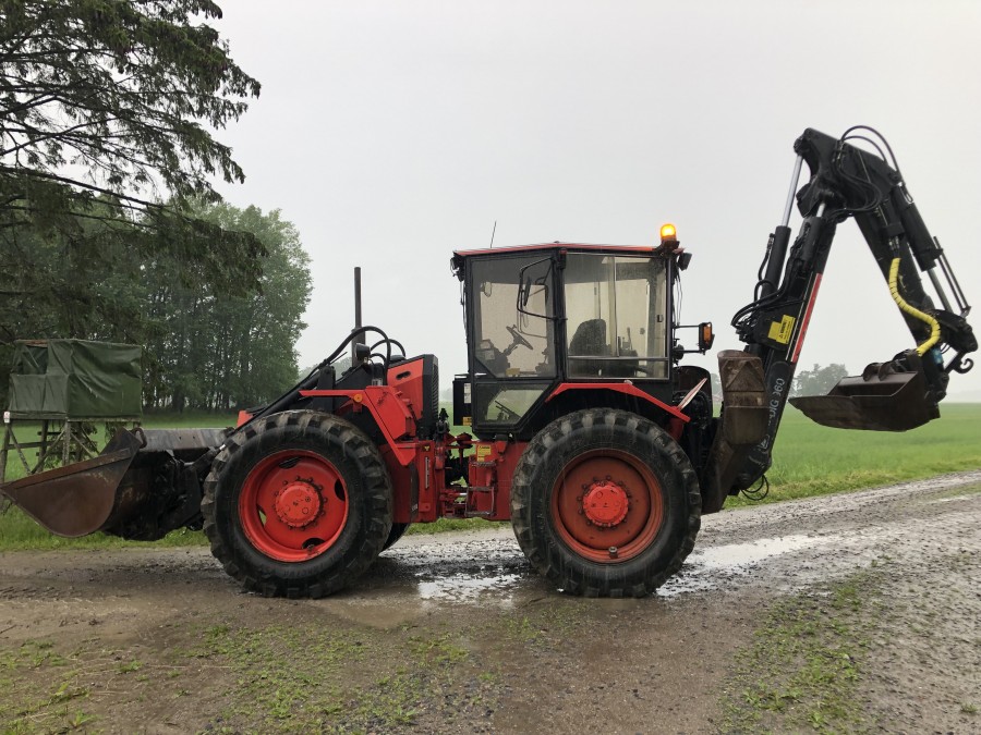 Traktorgrävare Huddig 960
