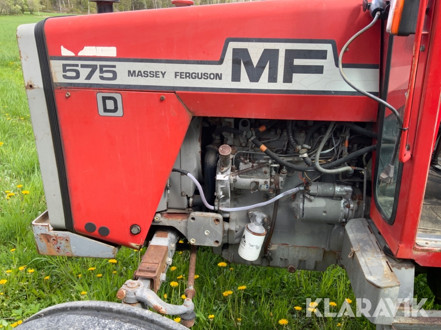 Traktor Massey Ferguson 575, Nyköping, Klaravik auktioner