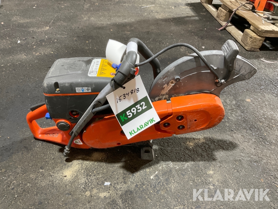 Sten - och betongkap Husqvarna K 760, Jönköping, Klaravik au