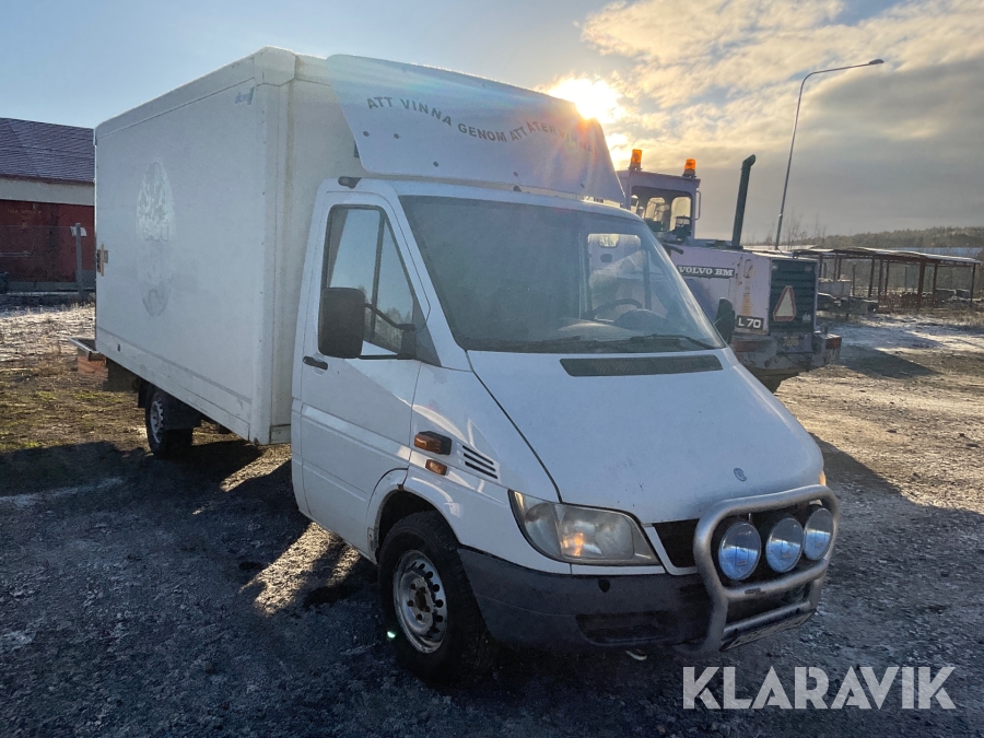 Lätt lastbil Mercedes-Benz Sprinter 316, Boden, Klaravik au
