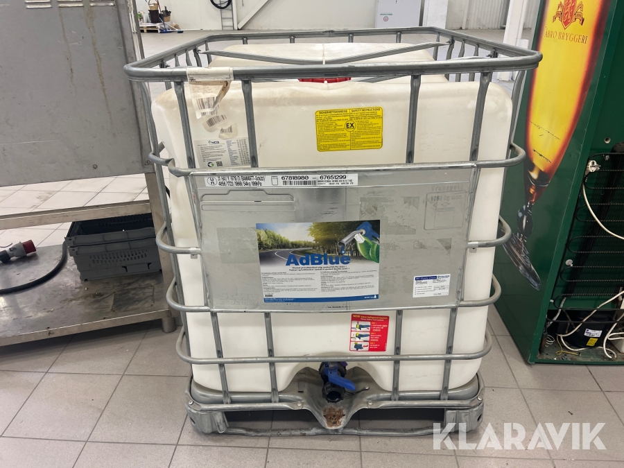 IBC tank, Trollhättan, Klaravik auktioner