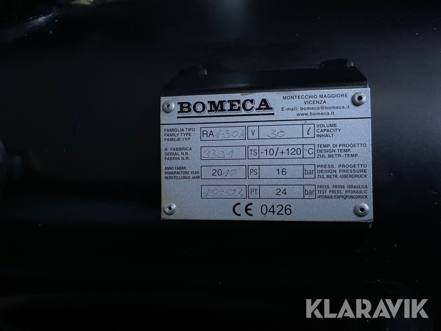 Kompressor Powersystem PS2030 DV-8, Lerum, Klaravik auktione