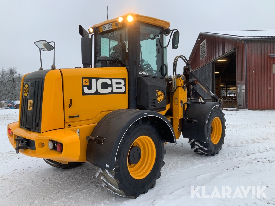 Hjullastare JCB 412s, Eskilstuna, Klaravik auktioner