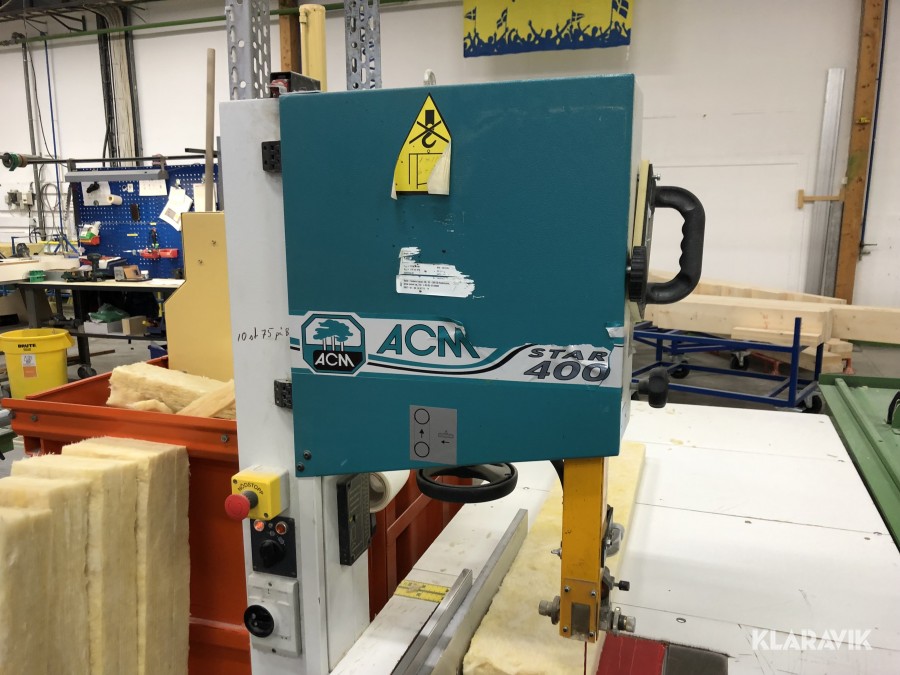 Klaravik Auktioner | Isoleringssåg ACM star 400