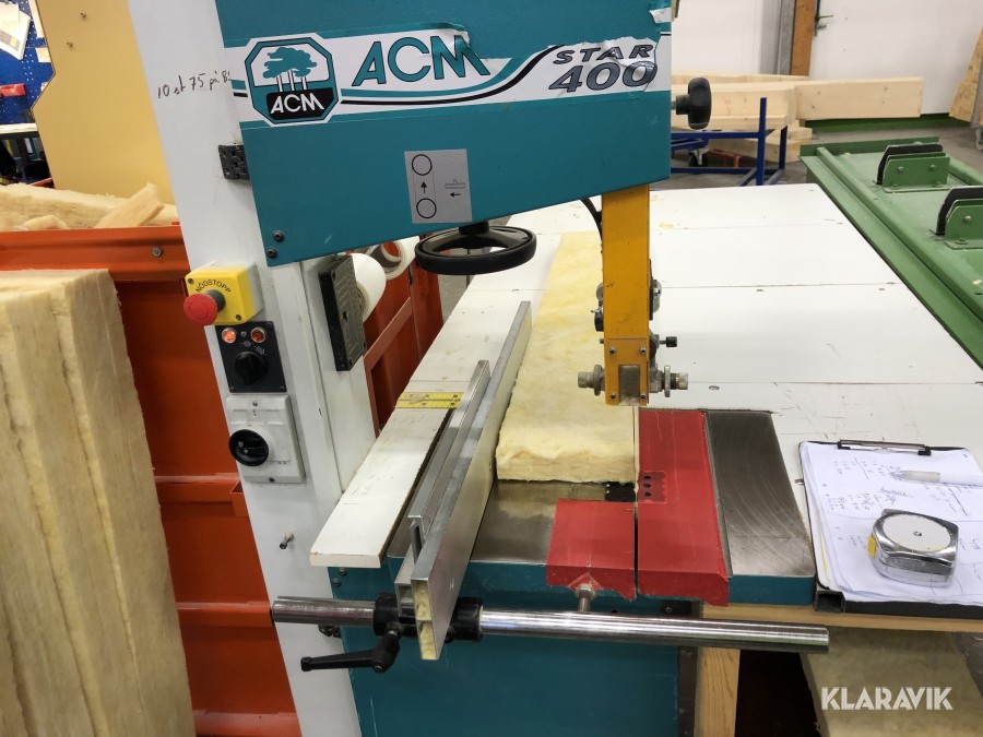 Klaravik Auktioner | Isoleringssåg ACM star 400