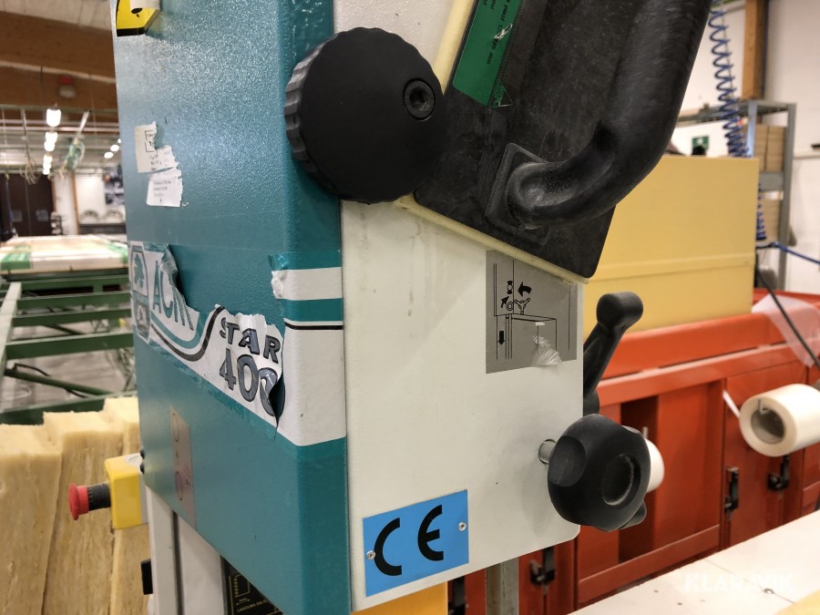 Klaravik Auktioner | Isoleringssåg ACM star 400