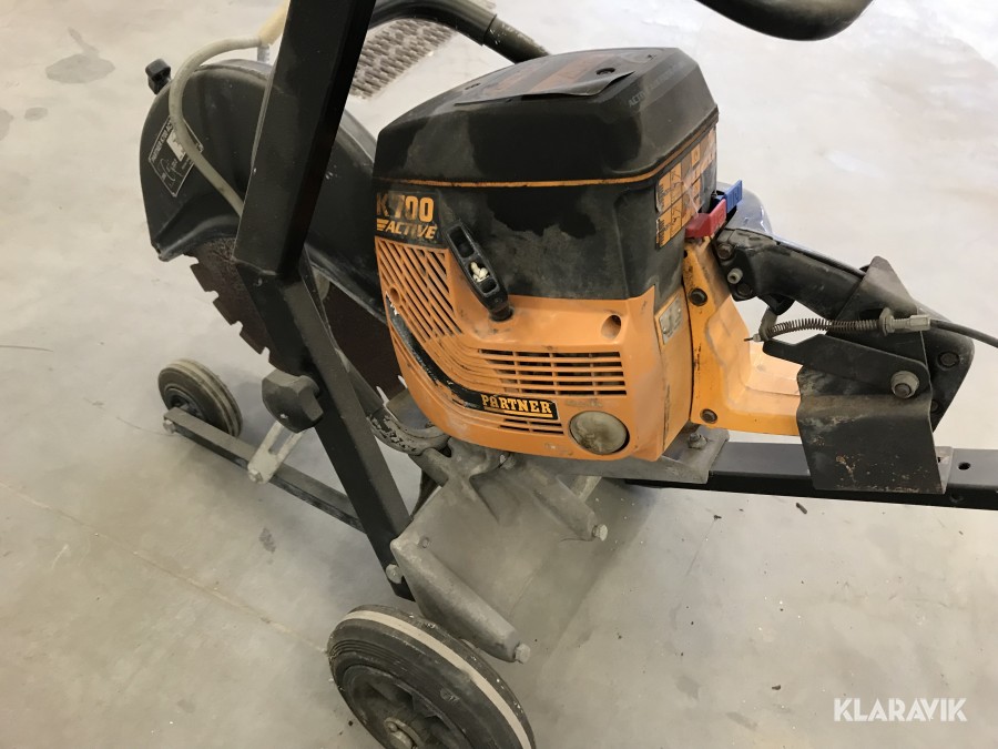 Motorkap med vagn Partner K700