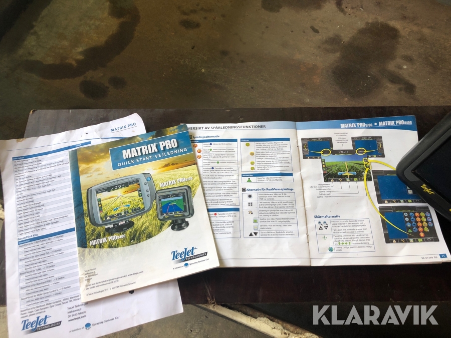 Klaravik Auktioner | GPS TeeJet