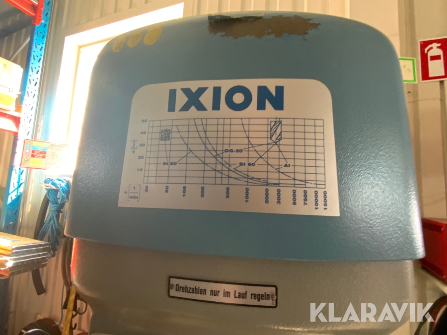 Borr/ gängmaskin Ixion BS 40, Simrishamn, Klaravik auktioner