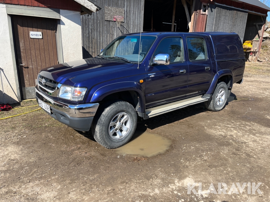 Pickup Toyota Hilux 2,5 4WD, Sandviken, Klaravik auktioner