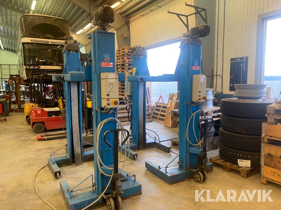 Enpelarlyft RAV 231 I 5,5ton, Heby, Klaravik auktioner