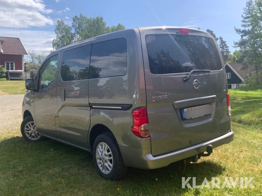 Minibuss Nissan NV200, Värnamo, Klaravik auktioner