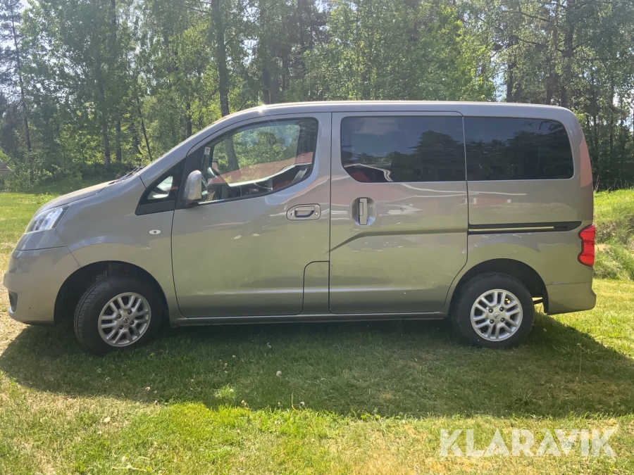 Minibuss Nissan NV200, Värnamo, Klaravik auktioner