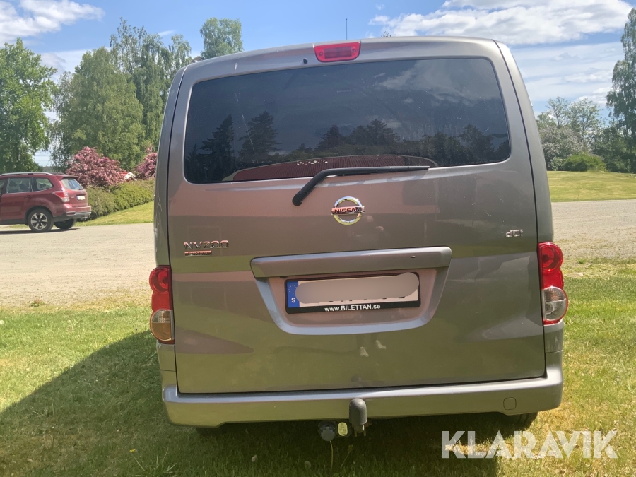 Minibuss Nissan NV200, Värnamo, Klaravik auktioner