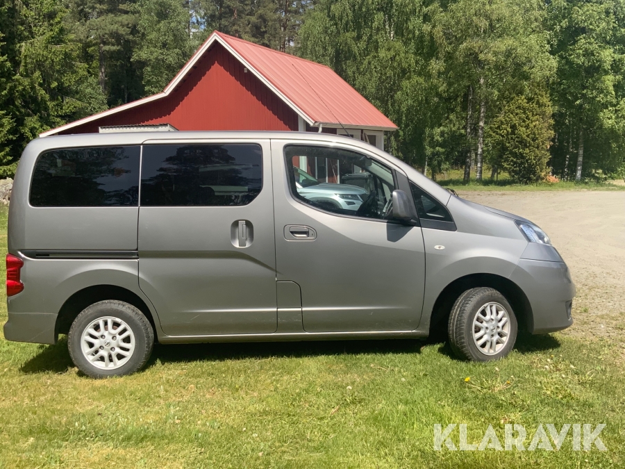Minibuss Nissan NV200, Värnamo, Klaravik auktioner