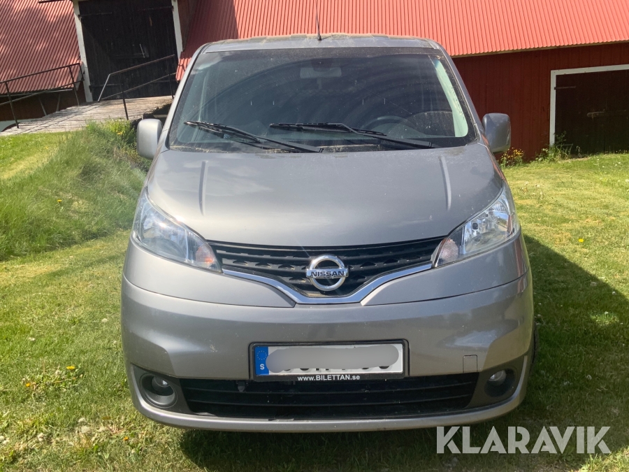 Minibuss Nissan NV200, Värnamo, Klaravik auktioner