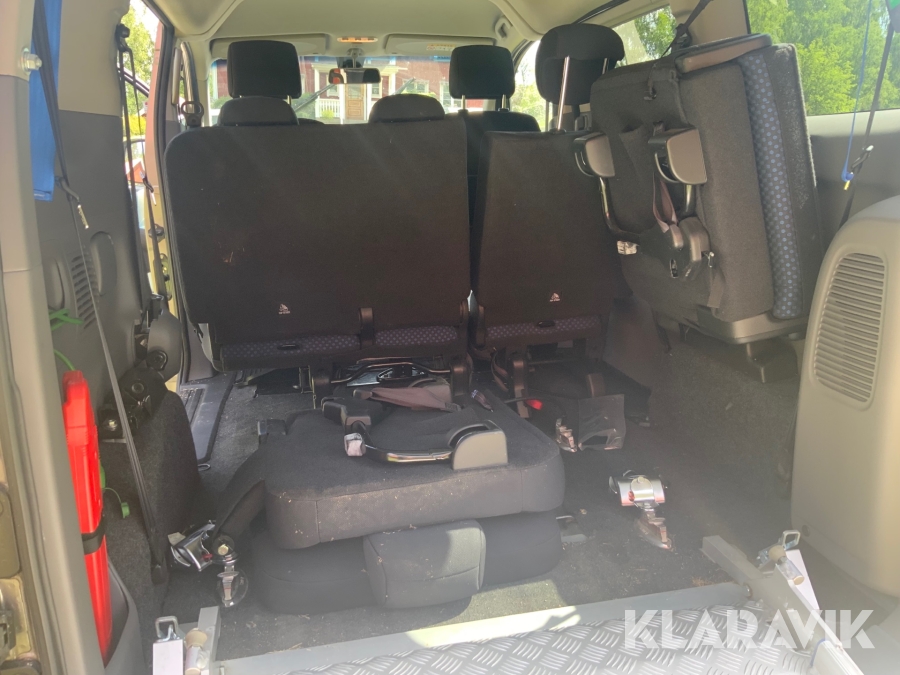 Minibuss Nissan NV200, Värnamo, Klaravik auktioner