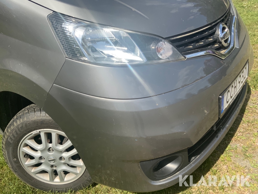 Minibuss Nissan NV200, Värnamo, Klaravik auktioner