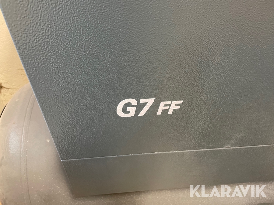 Skruvkompressor Atlas Copco G7FF 7.5 +N/50 Tank G7-G15, Öst
