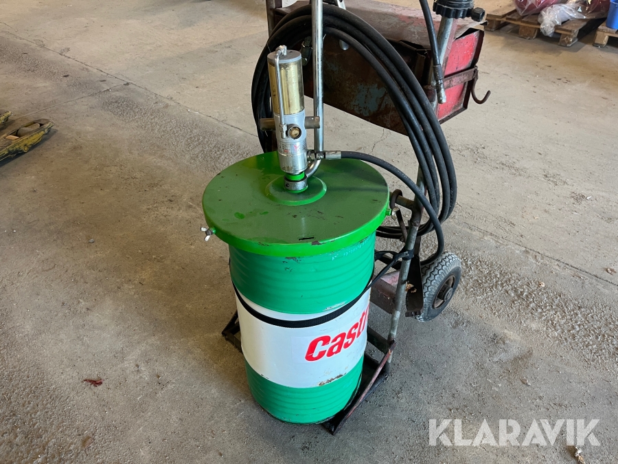 Fettspruta Castrol, Hallsberg, Klaravik auktioner