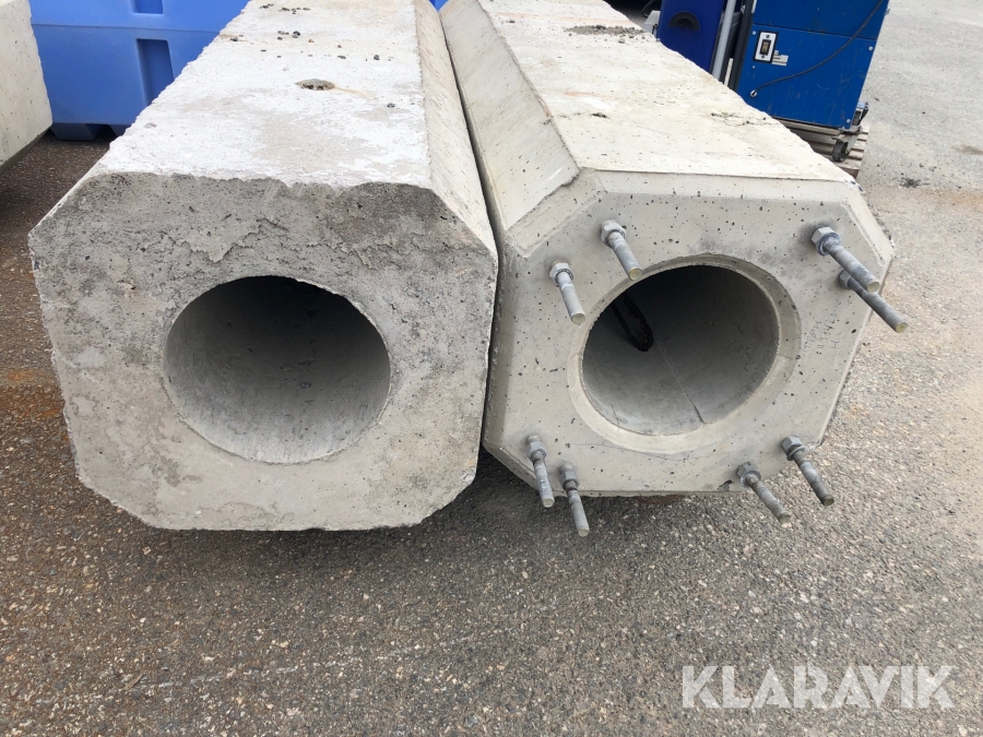 Klaravik Auktioner | Betongfundament 4 st RH Betongelement