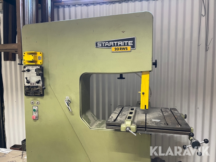 Bandsåg Startrite 20 RWS, Botkyrka, Klaravik auktioner