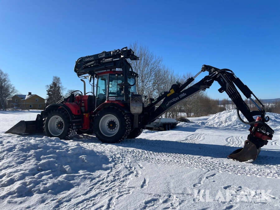Grävlastare Huddig 1260 B, Timrå, Klaravik auktioner