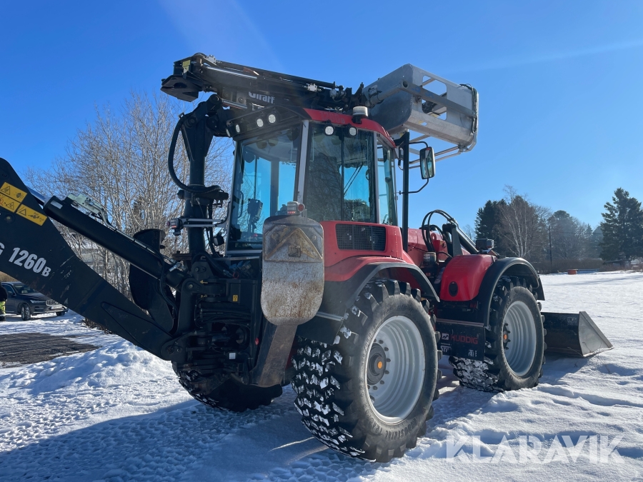 Grävlastare Huddig 1260 B, Timrå, Klaravik auktioner