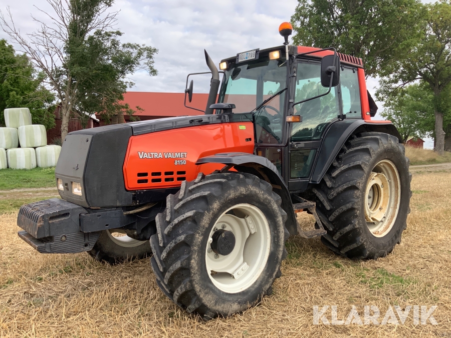Traktor Valtra Valmet 8150, Strängnäs, Klaravik auktioner