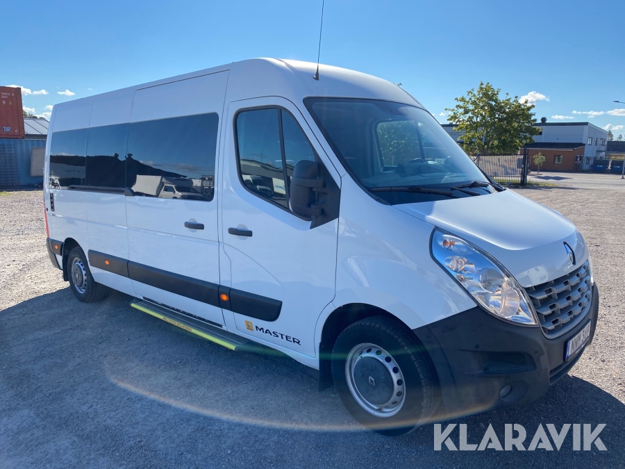 Färdtjänstbuss Renault Master, Linköping, Klaravik auktio