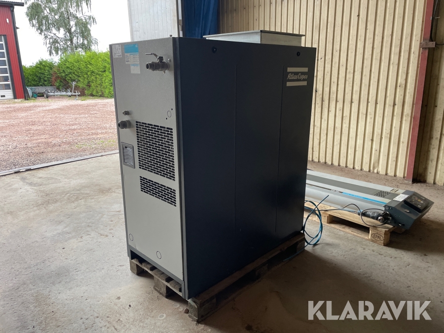Skruvkompressor Atlas Copco GA22+FF, Kristinehamn, Klaravik