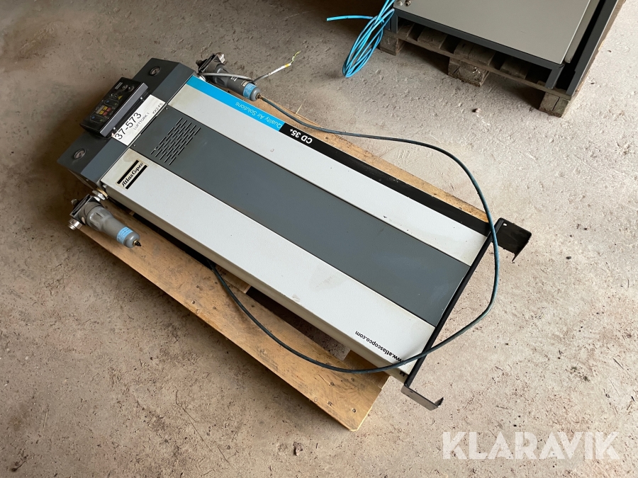 Skruvkompressor Atlas Copco GA22+FF, Kristinehamn, Klaravik