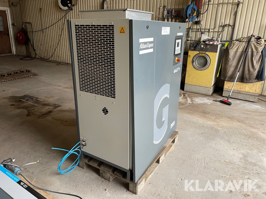 Skruvkompressor Atlas Copco GA22+FF, Kristinehamn, Klaravik