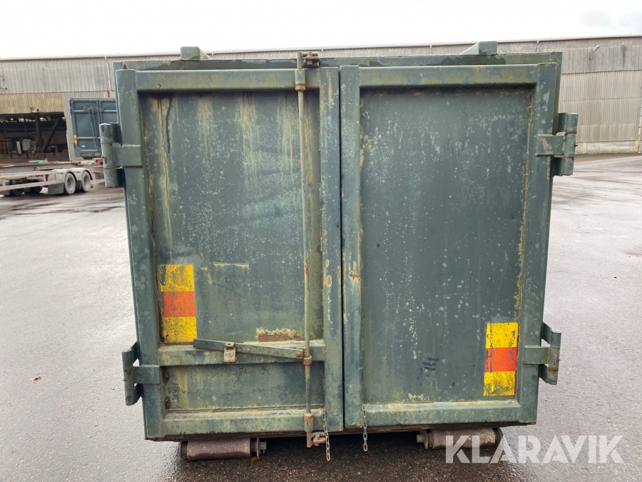 Klaravik Auktioner | Liten lastväxlar container 12 Kubik