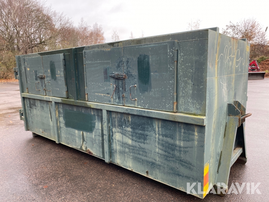 Klaravik Auktioner | Liten lastväxlar container 12 Kubik