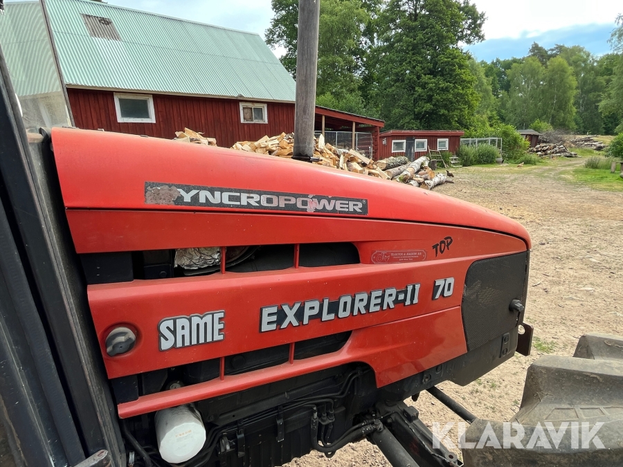 Traktor Same Explorer ll 70, Ängelholm, Klaravik auktioner