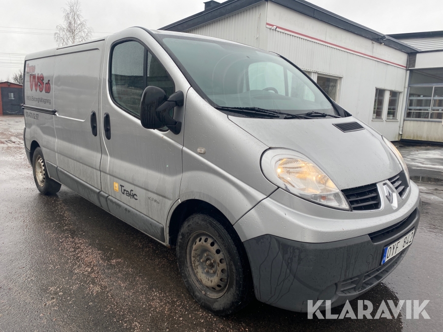 Skåpbil Renault Trafic, Tierp, Klaravik auktioner