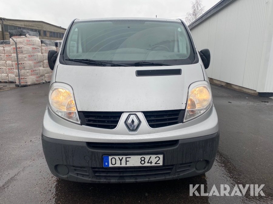 Skåpbil Renault Trafic, Tierp, Klaravik auktioner