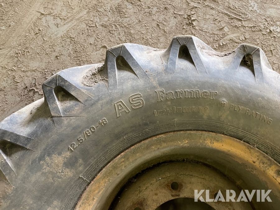 Entreprenadhjul Continental AS Farmer, Falkenberg, Klaravik