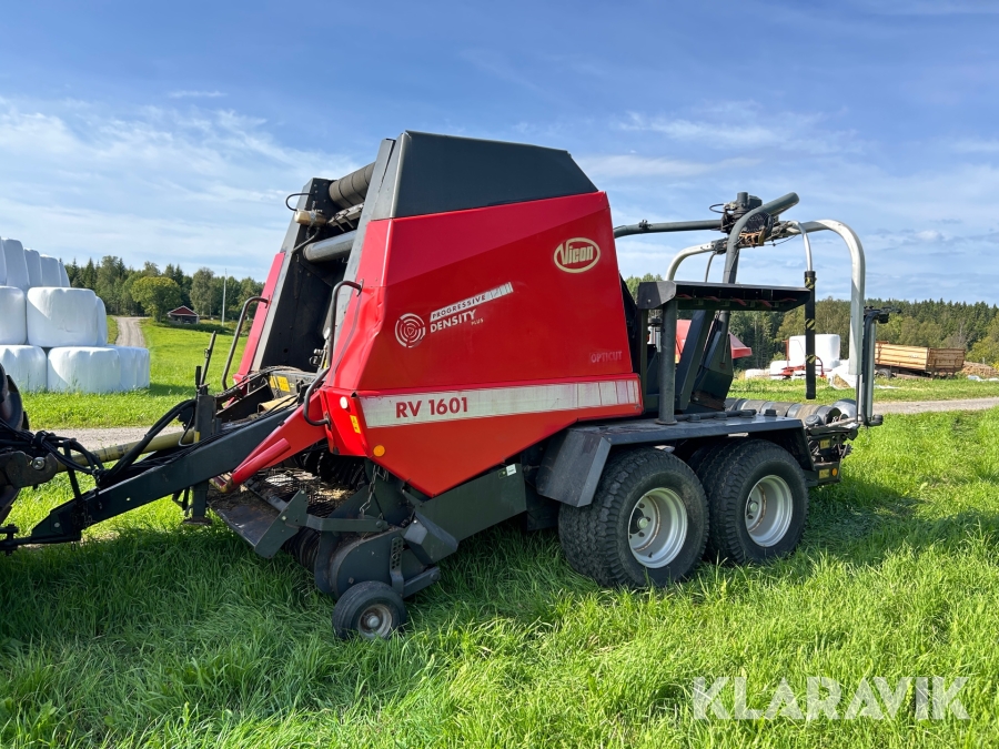 Balpress Vicon RV 1601-FC, Kramfors, Klaravik auktioner