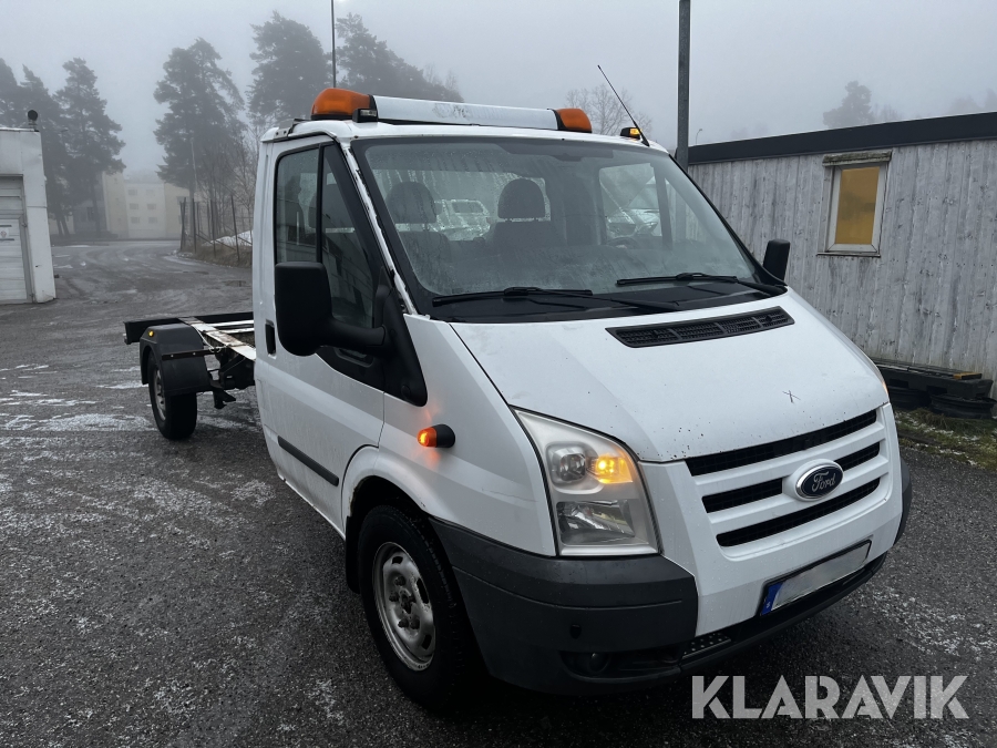 Flakbil Ford Transit, Västerås, Klaravik auktioner