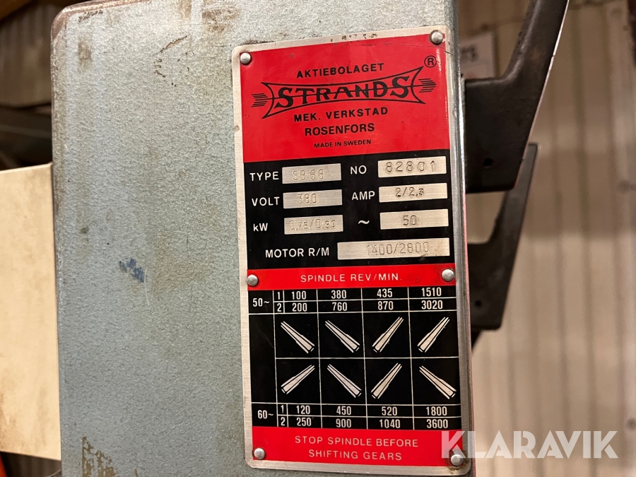 Pelarborr Strands SB 68, Upplands Väsby, Klaravik auktioner