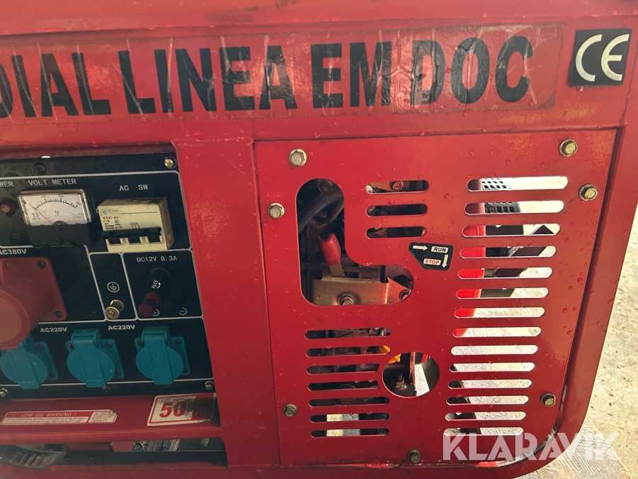 Diesel generator LBD 4500, Båstad, Klaravik auktioner