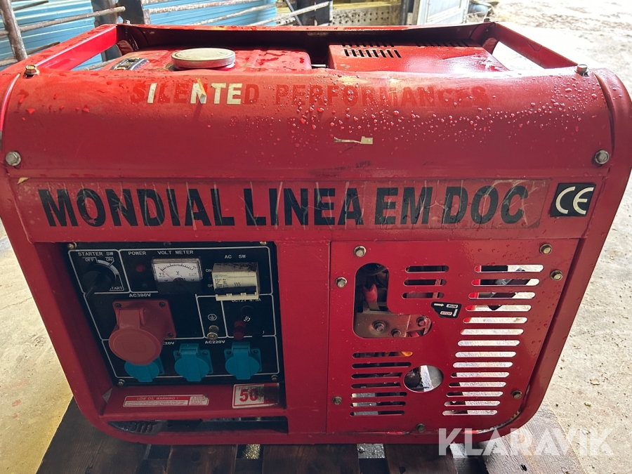 Diesel generator LBD 4500, Båstad, Klaravik auktioner