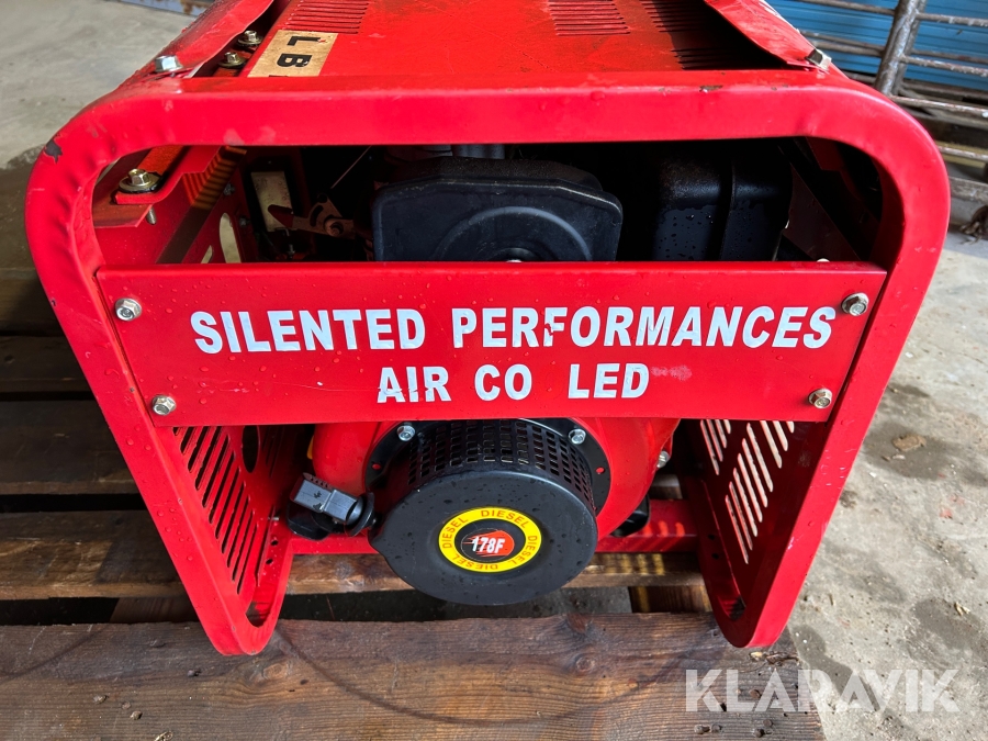 Diesel generator LBD 4500, Båstad, Klaravik auktioner